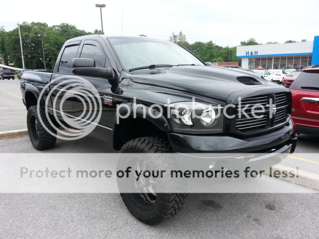 Blacked out headlights and tail lights | Cummins Diesel Forum